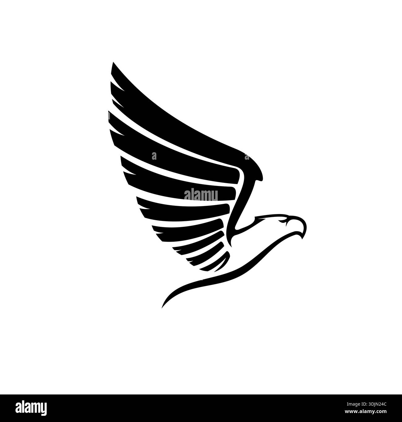 Bird with streamlined body Stock Vector Images - Alamy