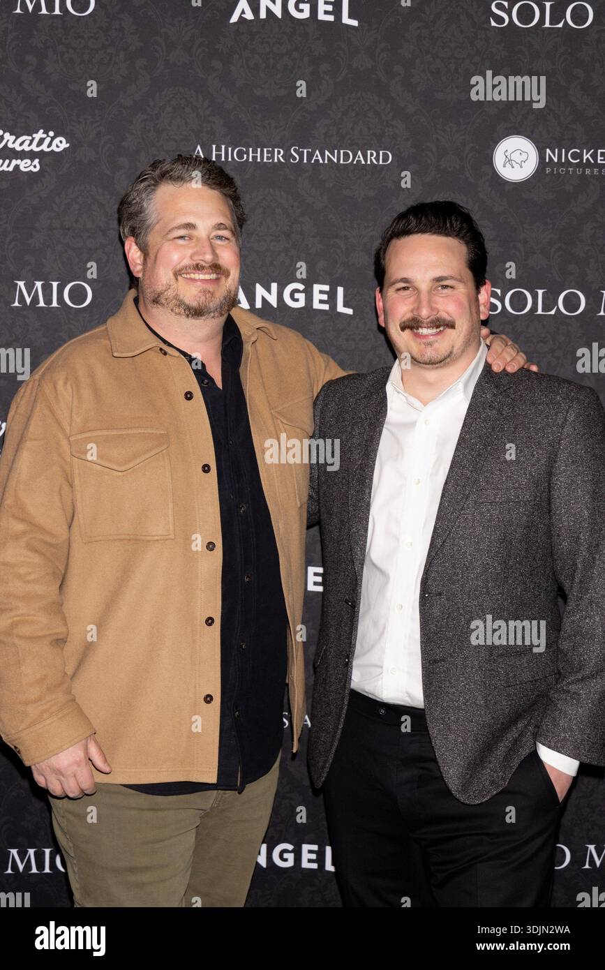 Chuck Kinnane, Daniel Kinnane at arrivals for SOLO MIO Premiere, Regal ...