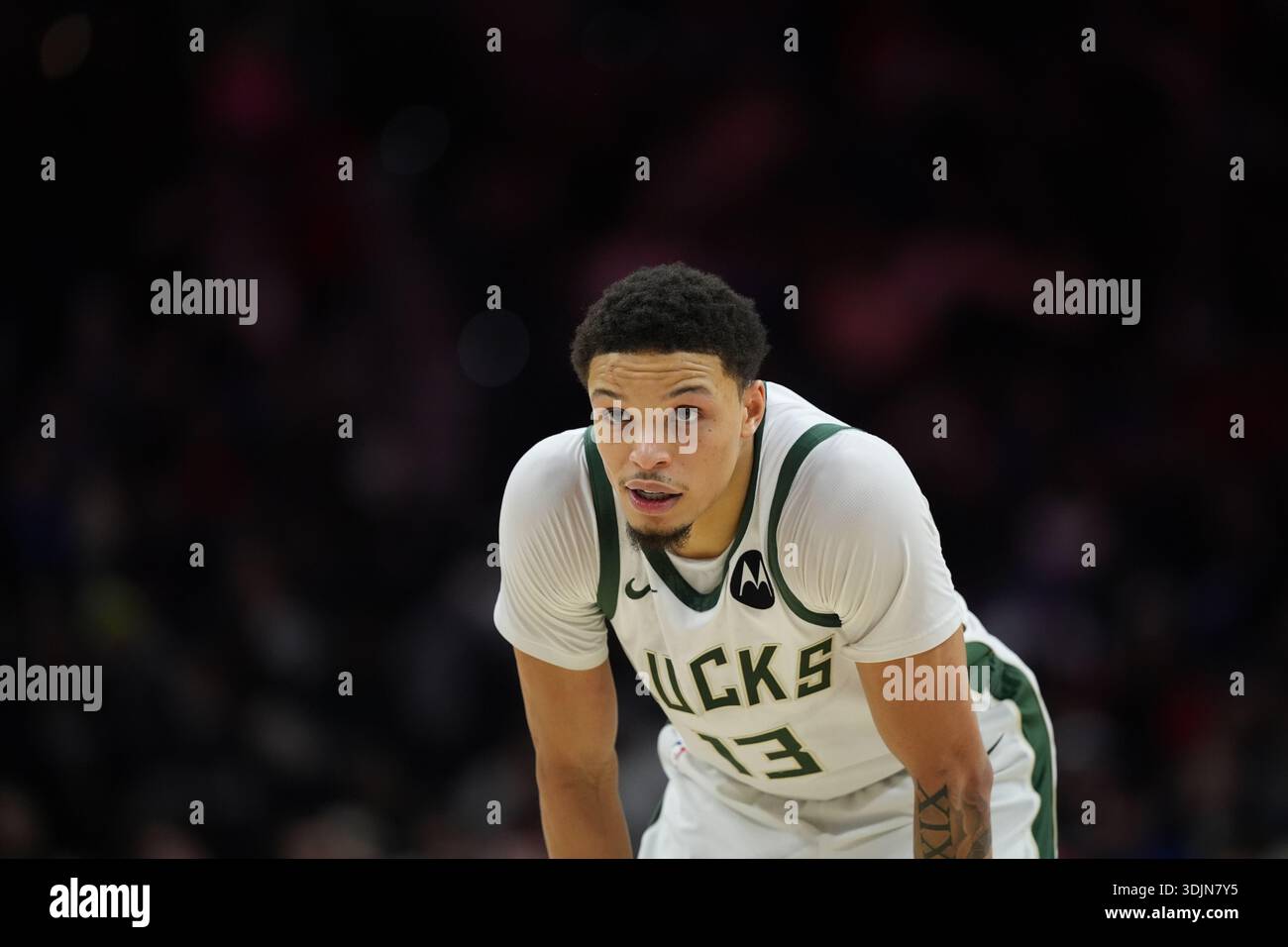 Milwaukee Bucks' Ryan Rollins plays during an NBA basketball game ...