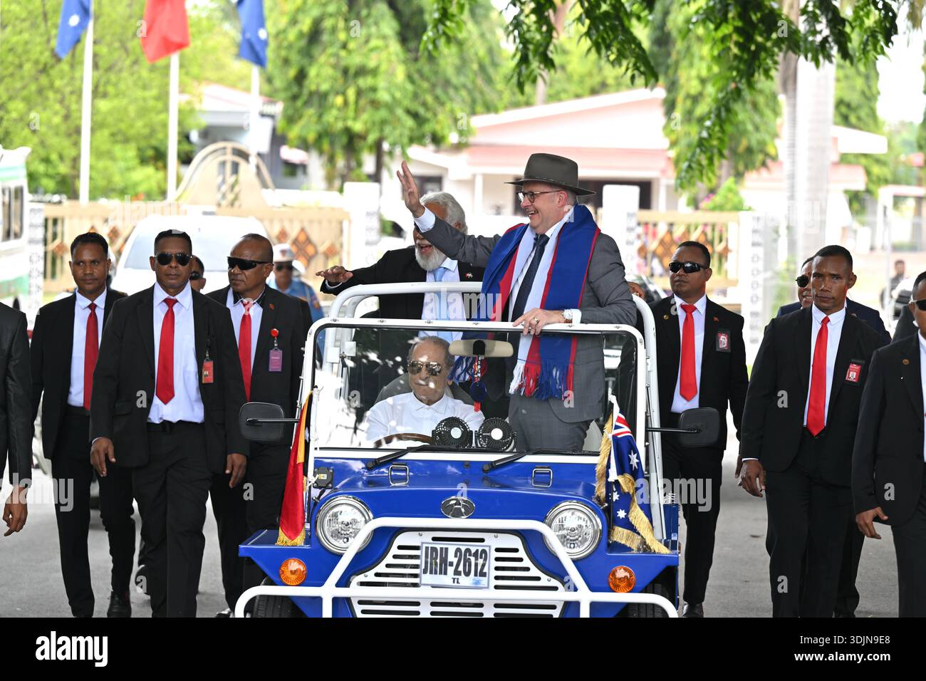 Dili, Timor Leste. 28th Jan, 2026. Australian Prime Minister Anthony ...