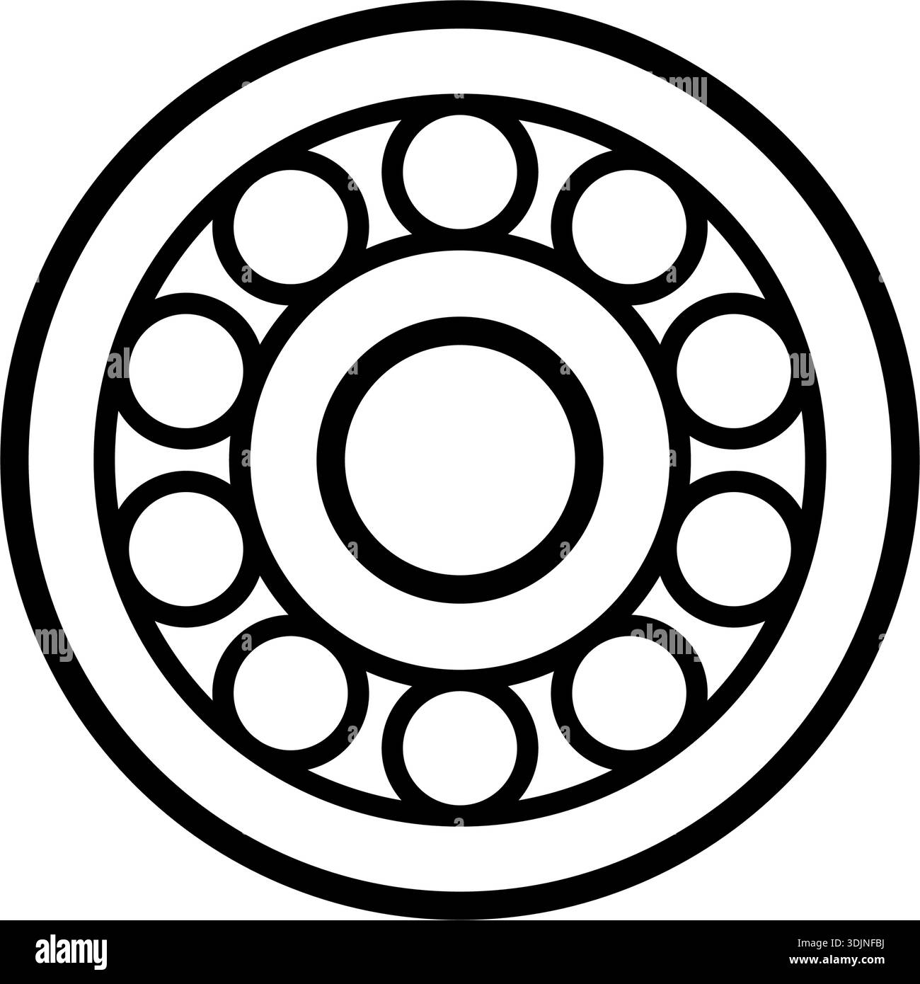 Bearing icon vector design element templates simple and modern concept ...