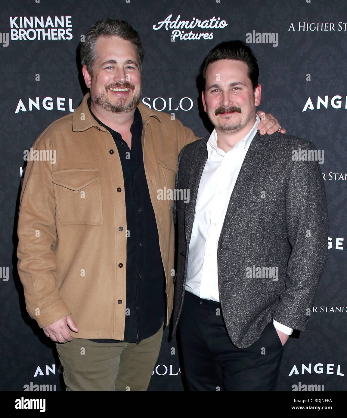 New York City, USA. 27th Jan, 2026. Charles Kinnane and Dan Kinnane ...