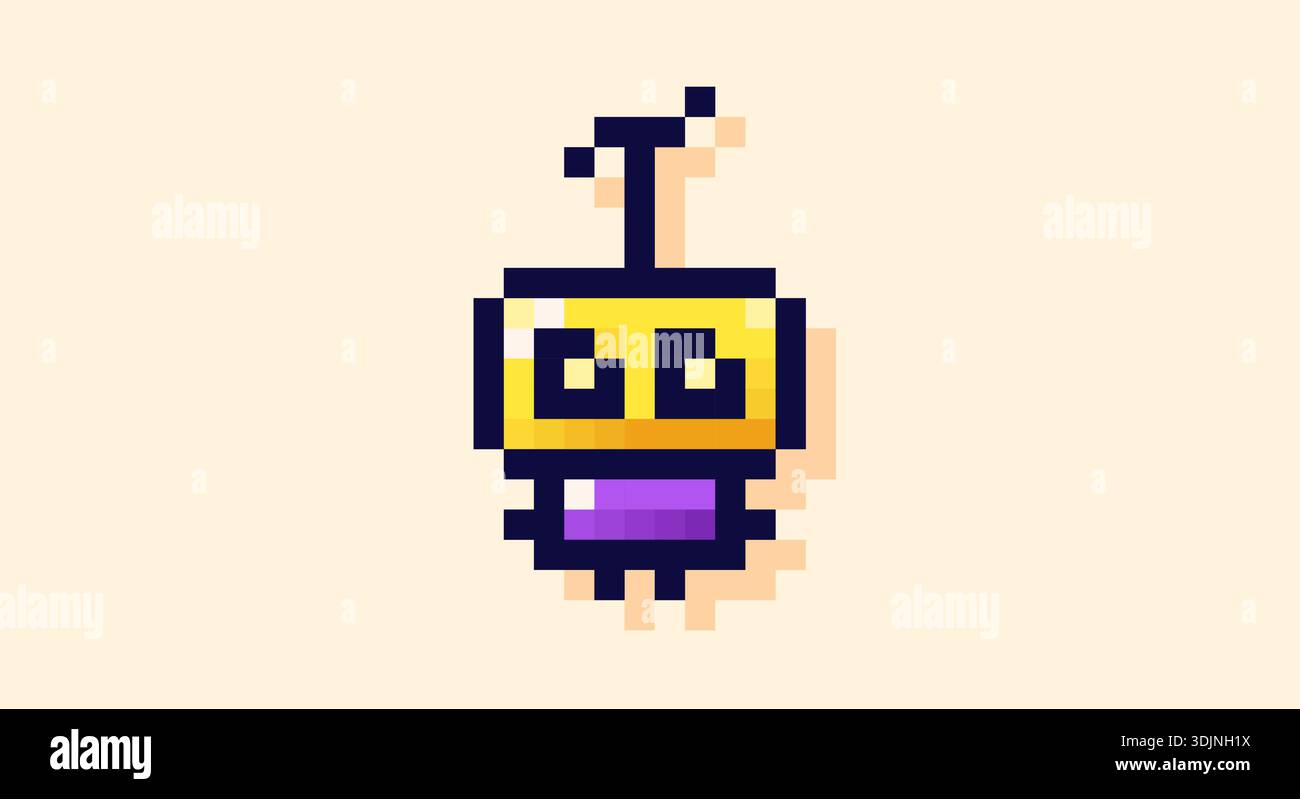Arcade game character 8 bit hi-res stock photography and images - Alamy
