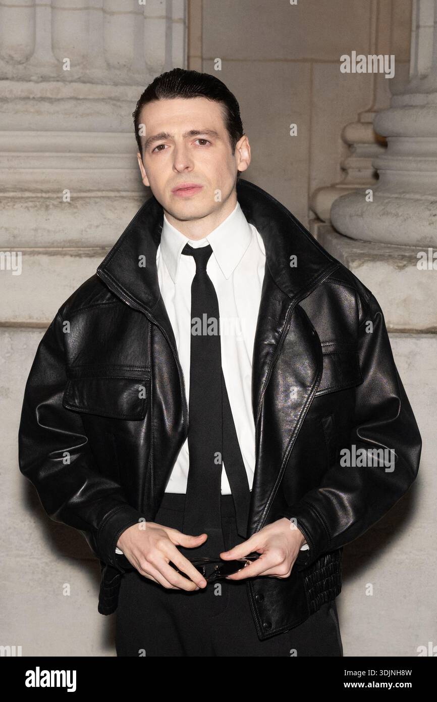 Paris, France. 27th Jan, 2026. Anthony Boyle attends the Saint Laurent ...