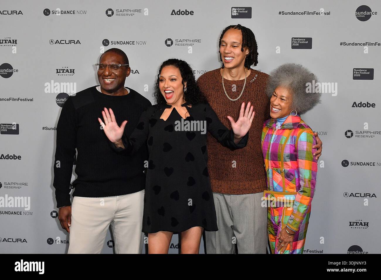 Brian Lockhart, Alex Stapleton, Brittney Griner, Marsha Cooke attend ...
