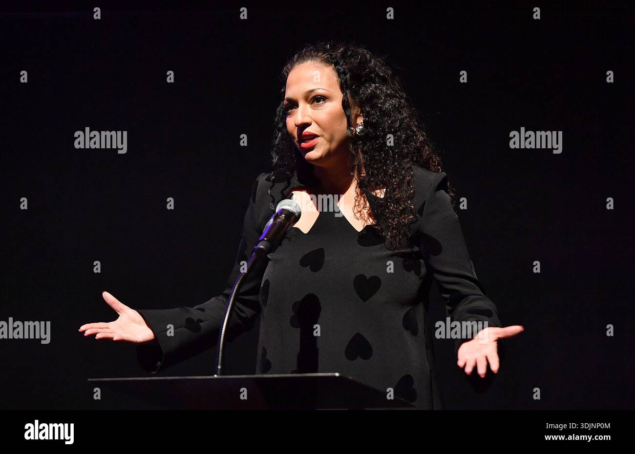 Alex Stapleton speaks onstage "The Brittney Griner Story " Premiere ...
