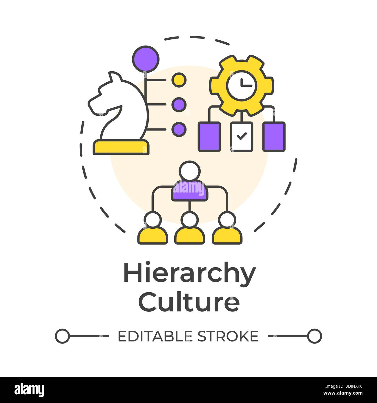 Hierarchy culture Stock Vector Images - Alamy