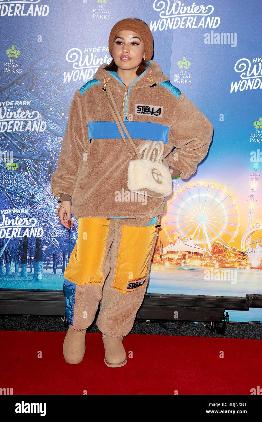 Hyde park winter wonderland 2021 vip launch hi-res stock photography ...