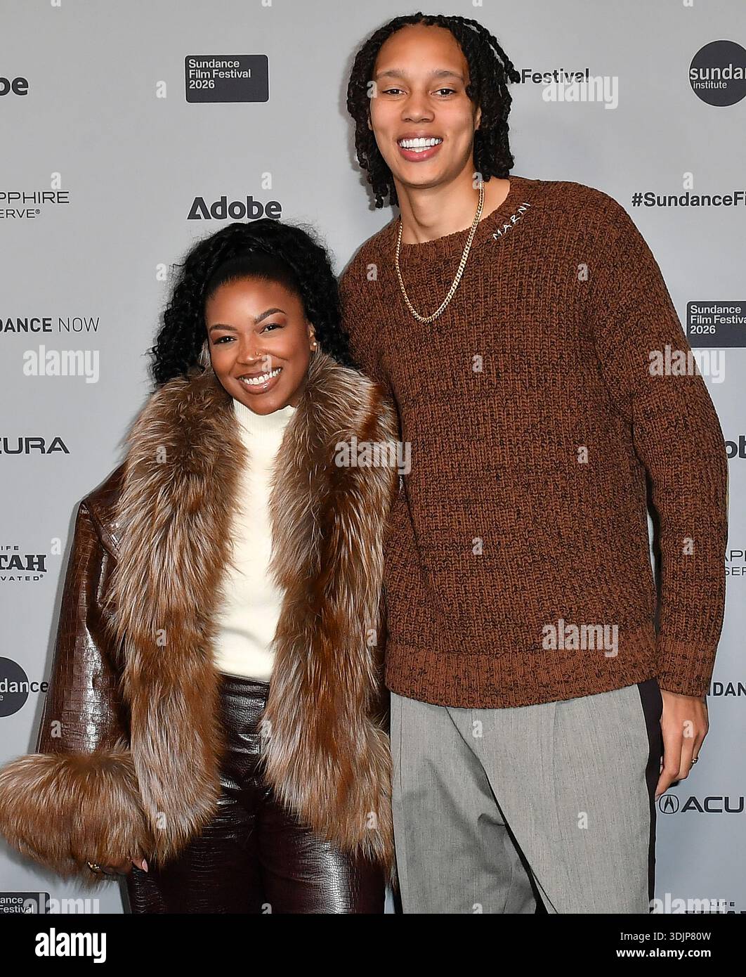 Park City, United States. 27th Jan, 2026. Brittney Griner, Cherelle ...