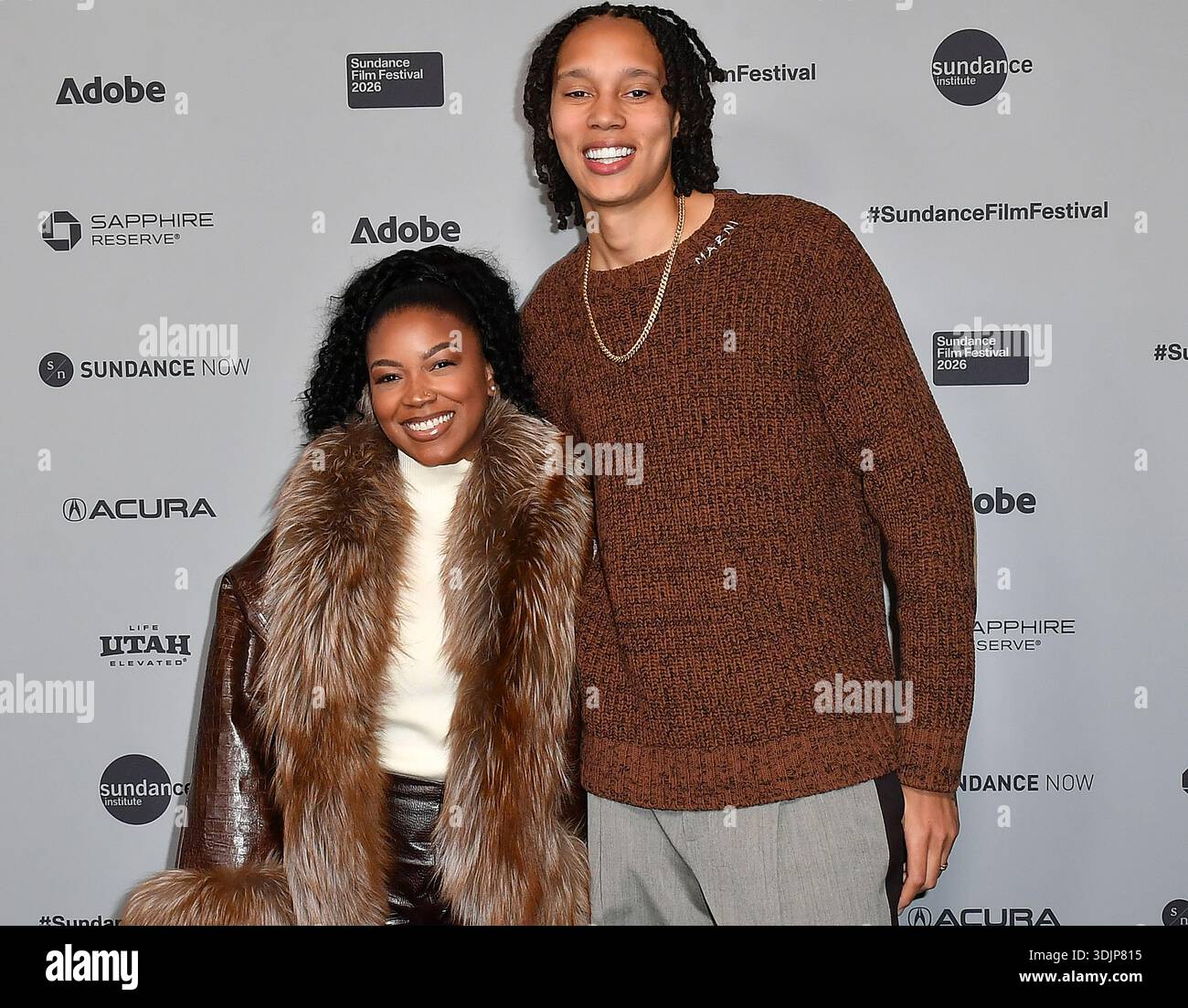 Brittney Griner, Cherelle Griner attend "The Brittney Griner Story ...