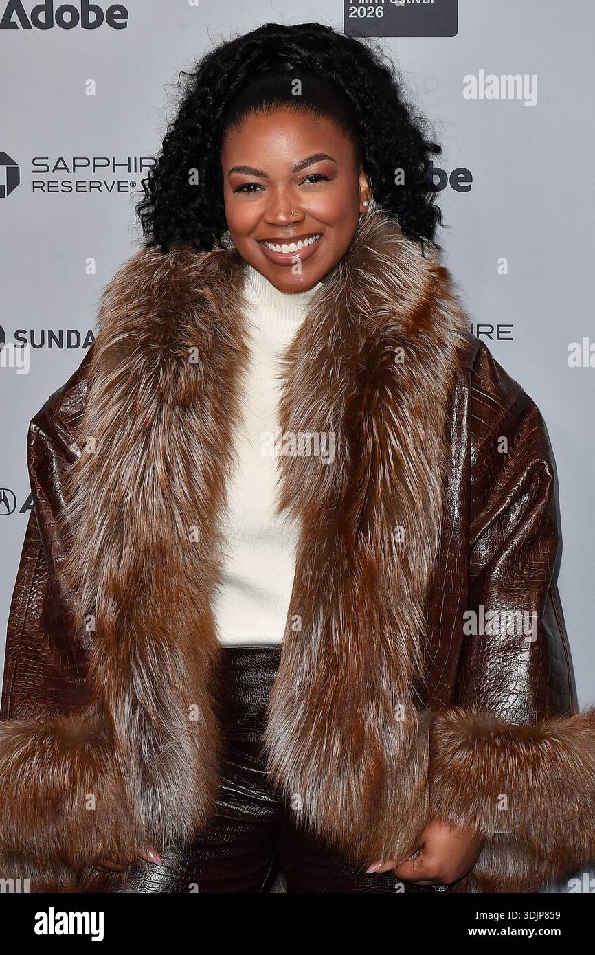 Park City, United States. 27th Jan, 2026. Cherelle Griner attends "The ...