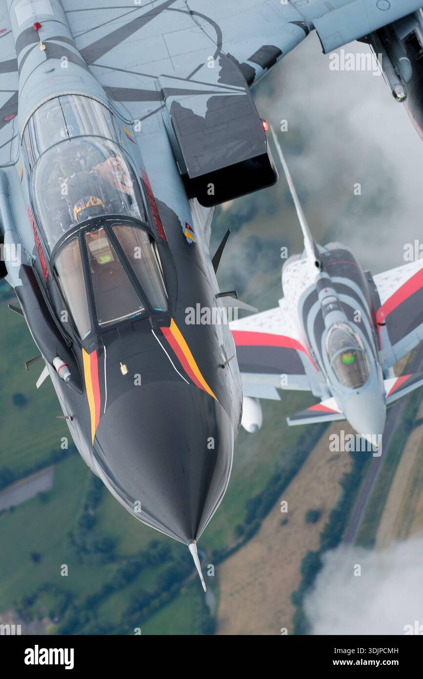 A Luftwaffe Eurofighter EF‑2000 Typhoon S with Spirit of Richthofen ...