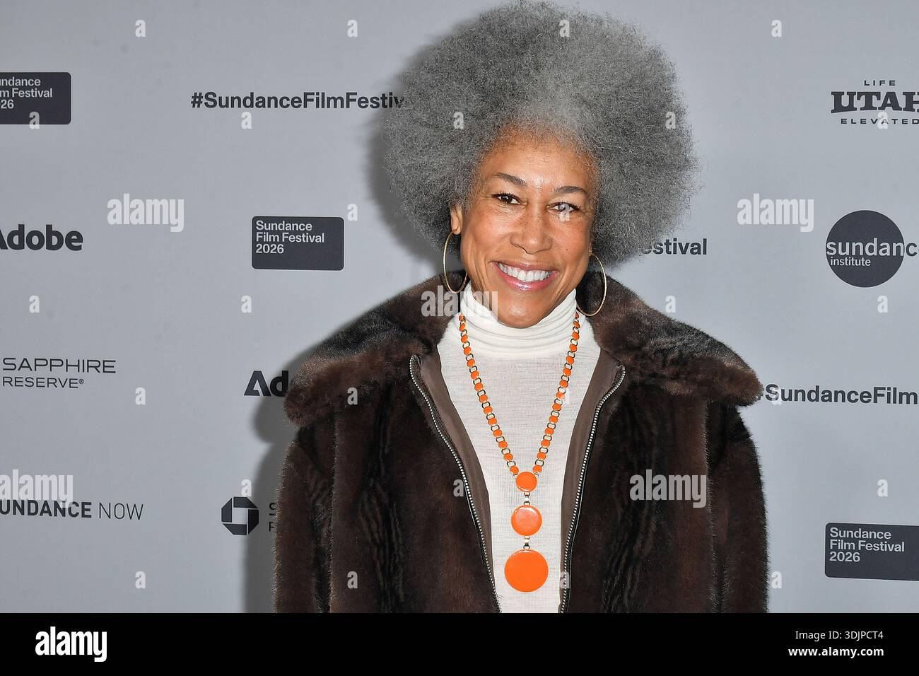 Park City, United States. 26th Jan, 2026. Marsha Cooke attends the ...