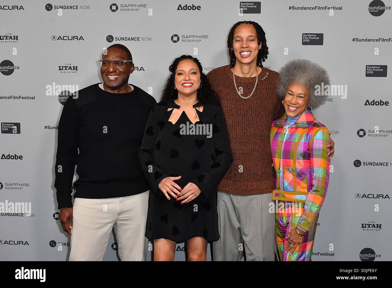 Brian Lockhart, Alex Stapleton, Brittney Griner, and Marsha Cooke ...