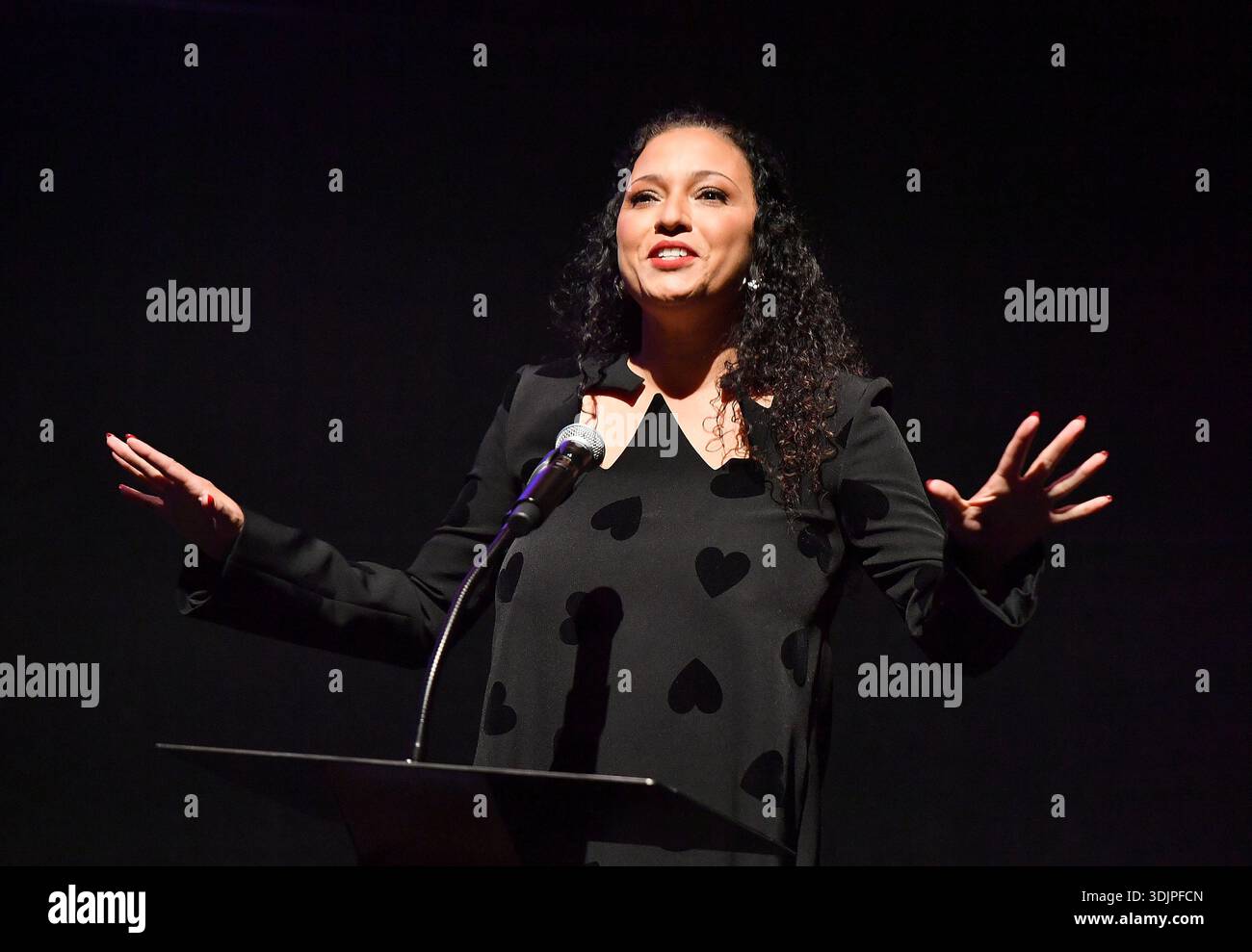 Alex Stapleton speaks onstage "The Brittney Griner Story" Premiere ...