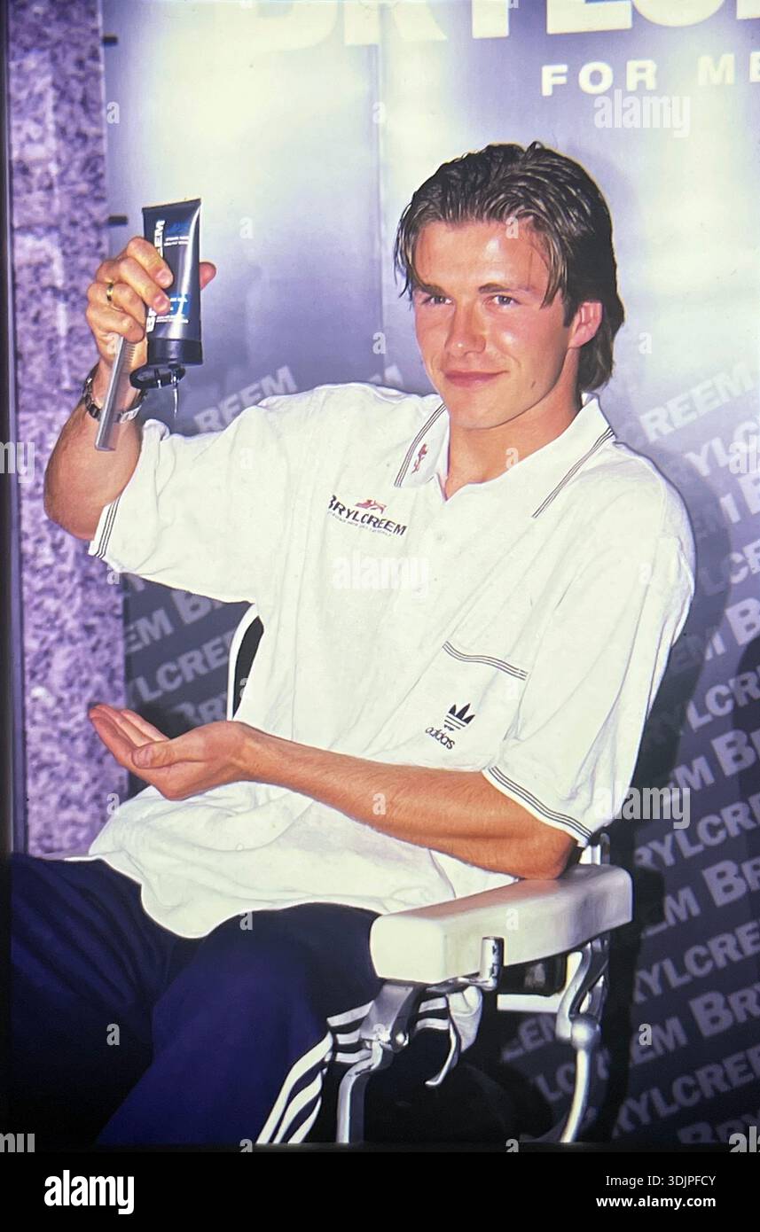 David Beckham promotes Brylcreem in multimillion pound deal launched in ...