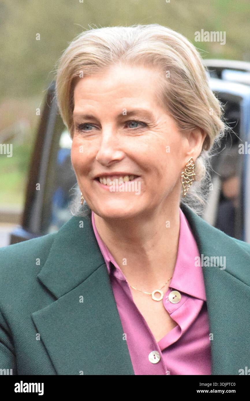 GUILFORD, SURREY, UK. Wednesday 28 January 2026. HRH The Duchess of ...