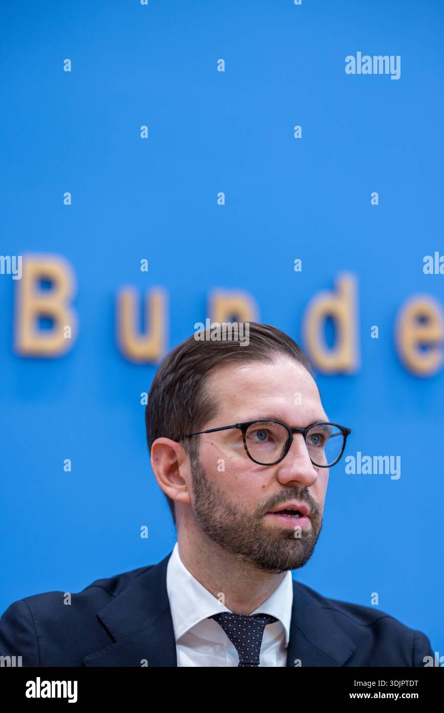 Regierungspressekonferenz bei der Bundespressekonferenz. *** Government ...