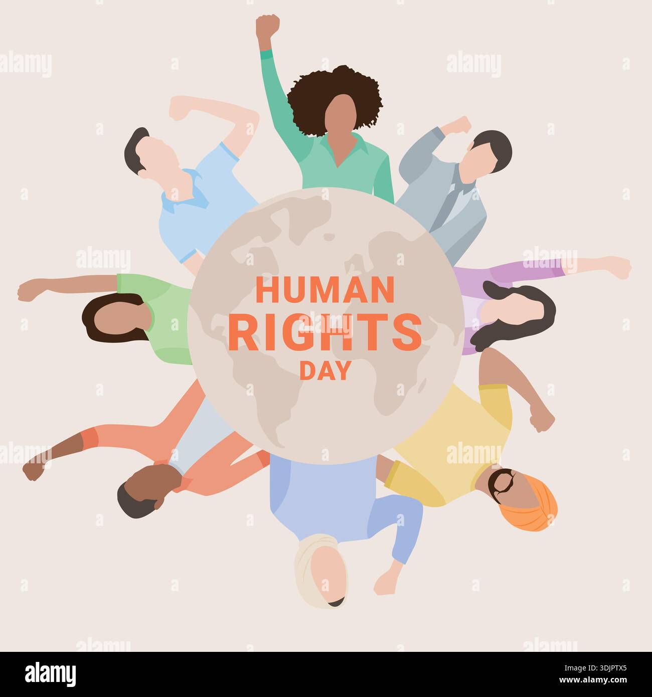Protecting human rights Stock Vector Images - Alamy