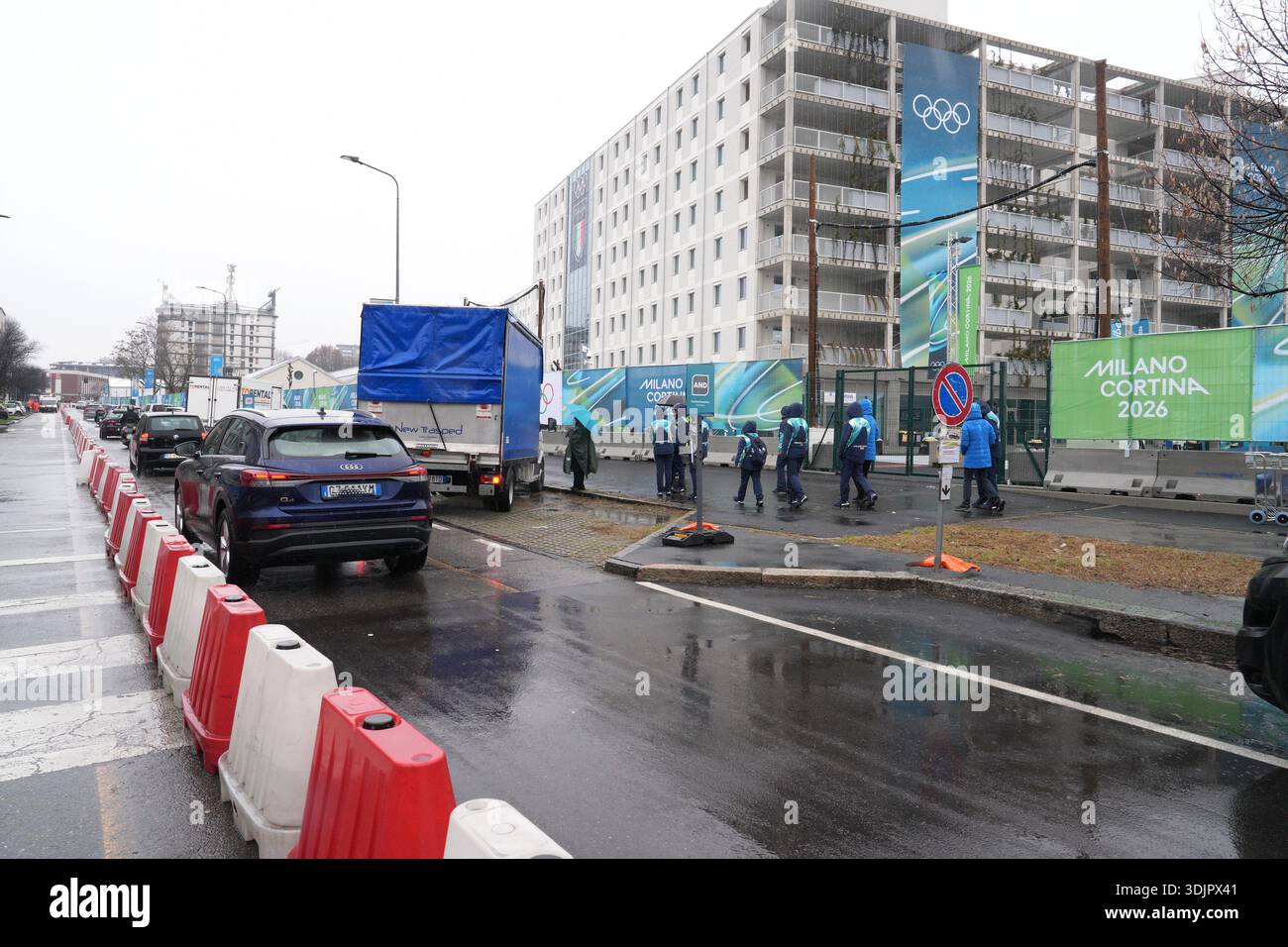 Milan, Olympic Village that will host the athletes of the Milan Cortina ...
