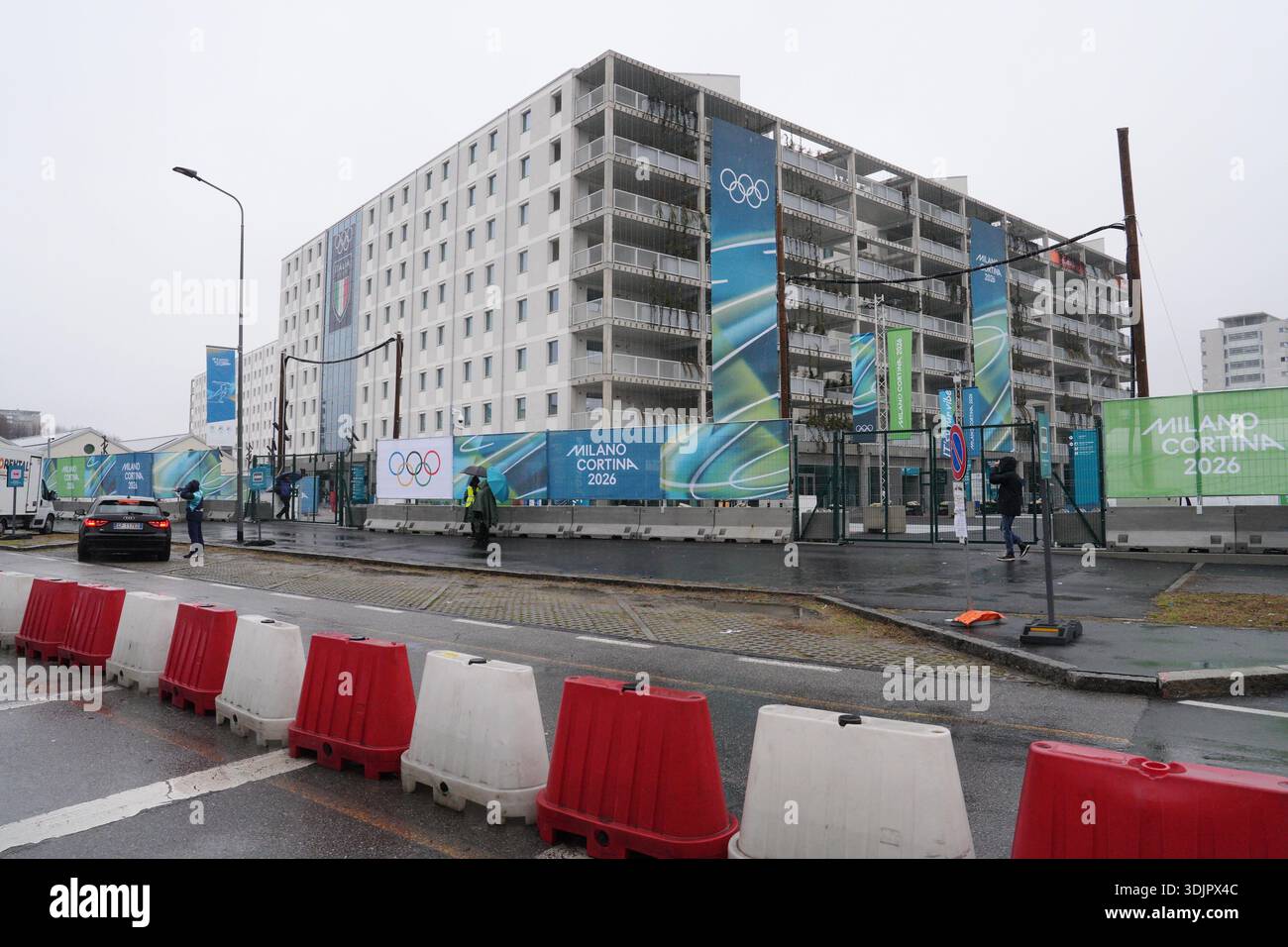 Milan, Olympic Village that will host the athletes of the Milan Cortina ...