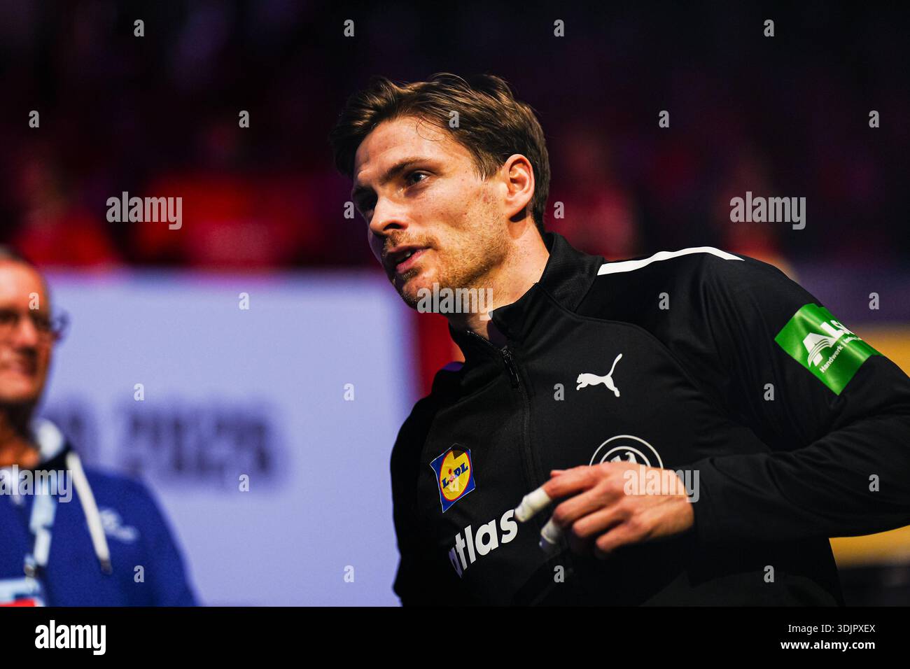 Rune Dahmke (Deutschland, #34) DEN, Deutschland vs. Daenemark, Handball ...