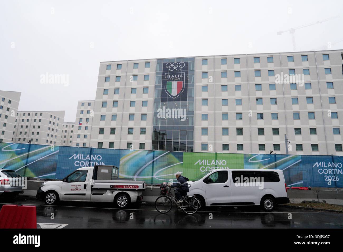 Milan, Olympic Village that will host the athletes of the Milan Cortina ...
