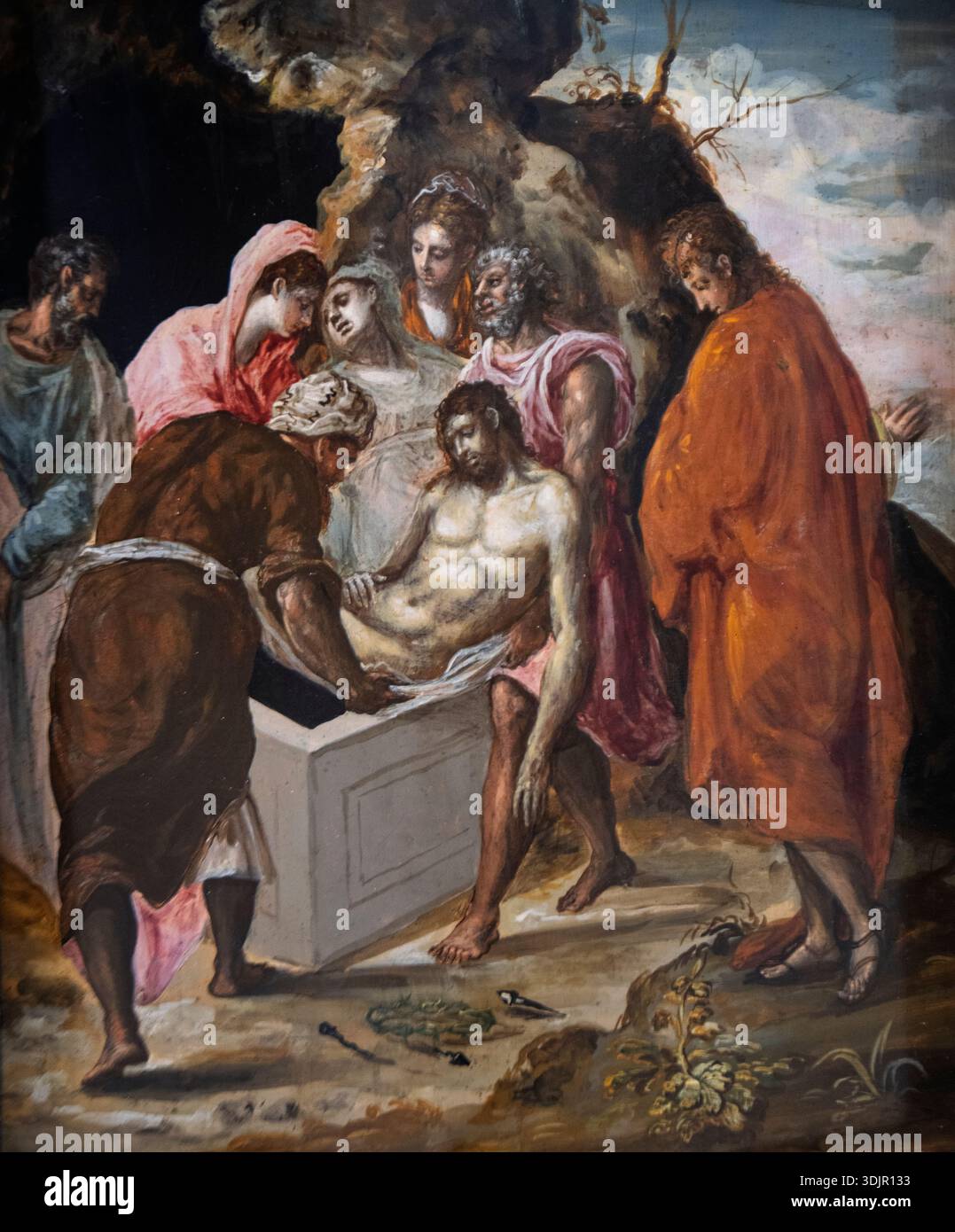The entombent of christ hi-res stock photography and images - Alamy