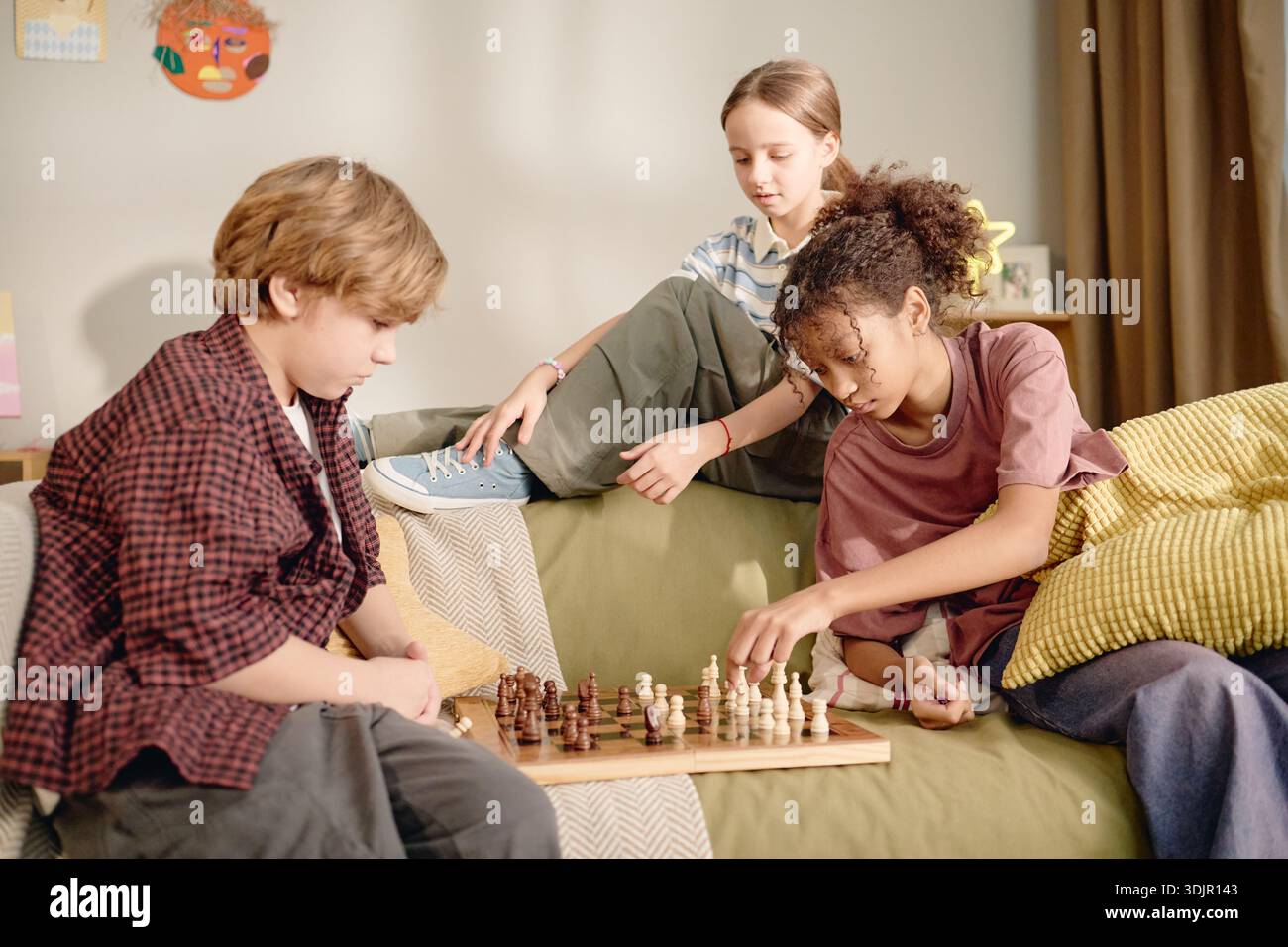 Generation alpha children playing hi-res stock photography and images ...