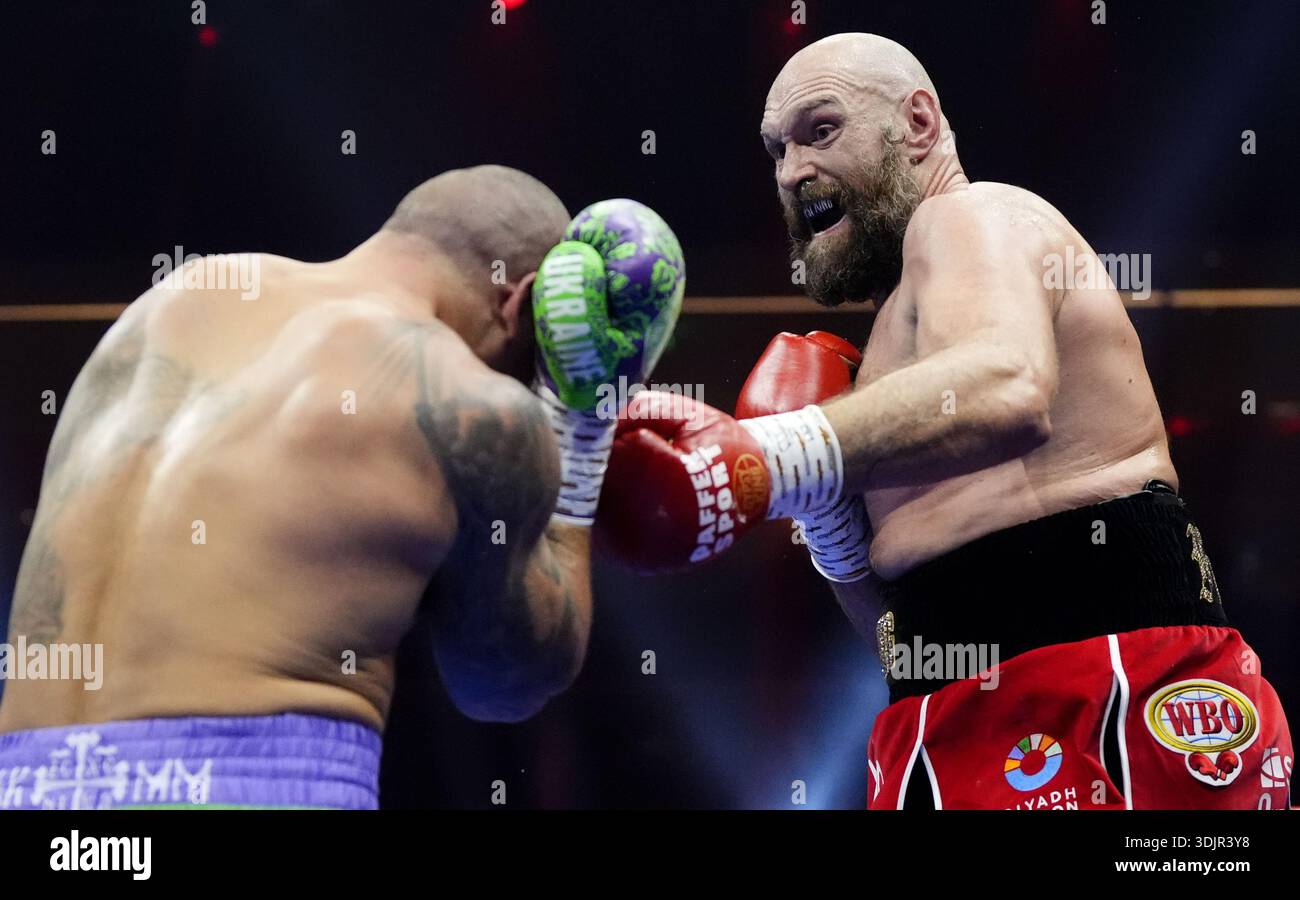File photo dated 21/12/24 of Tyson Fury. Tyson Fury is to make his ...