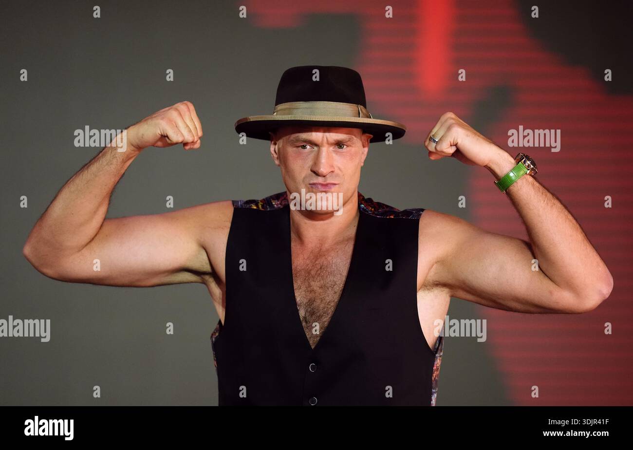 File photo dated 14/05/24 of Tyson Fury. Tyson Fury is to make his ...