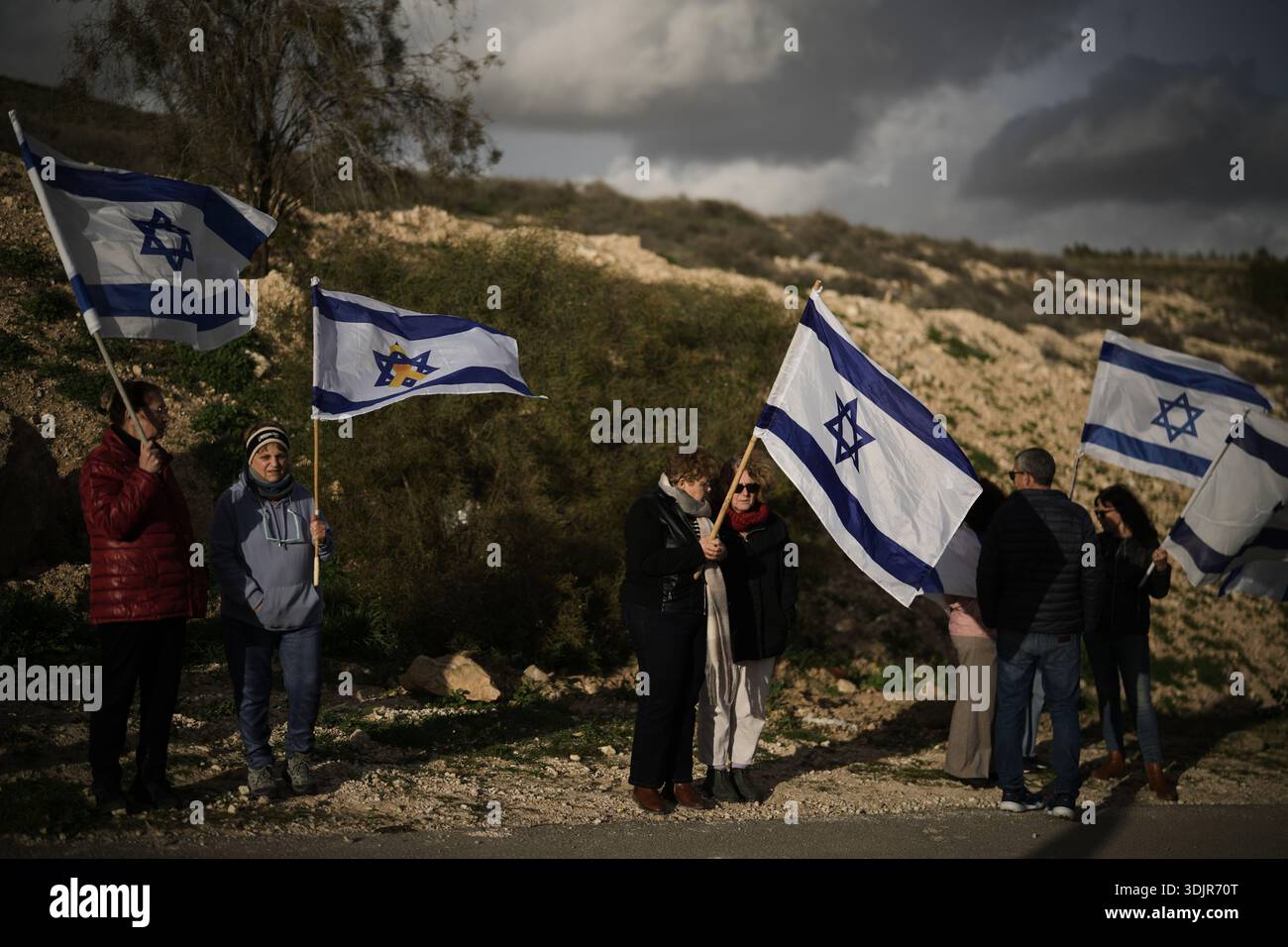 Mourners attend the funeral of Ran Gvili, the last Israeli hostage ...