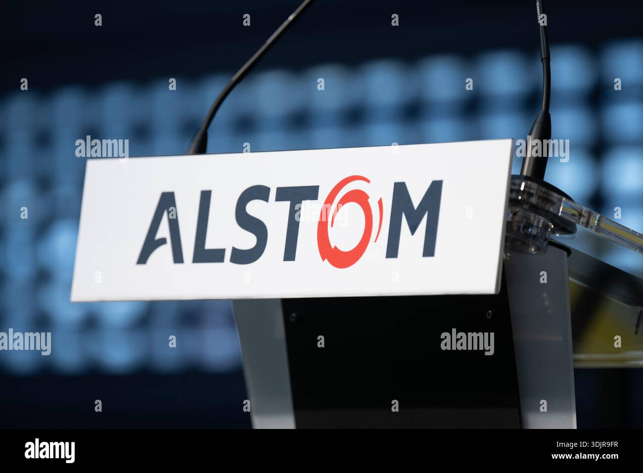 28 January 2026, Saxony, Bautzen: The logo of rail vehicle manufacturer ...