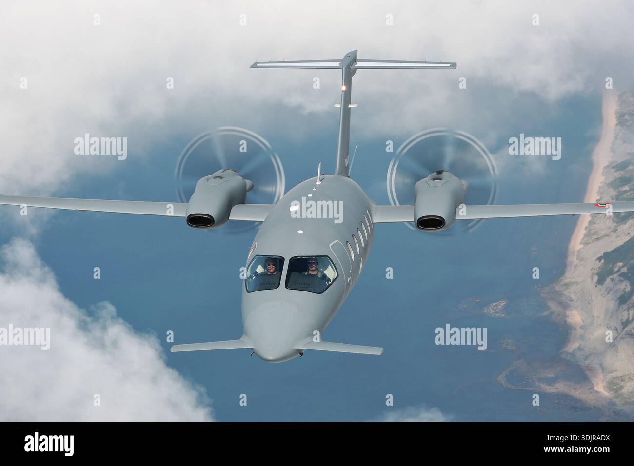 Italian Navy Piaggio P-180AM Avanti MM62211 is photographed during an ...