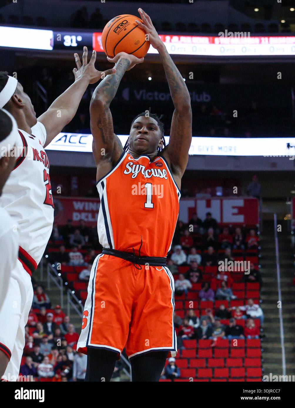 January 27, 2026, Raleigh, North Carolina, USA: DONNIE FREEMAN (1 ...