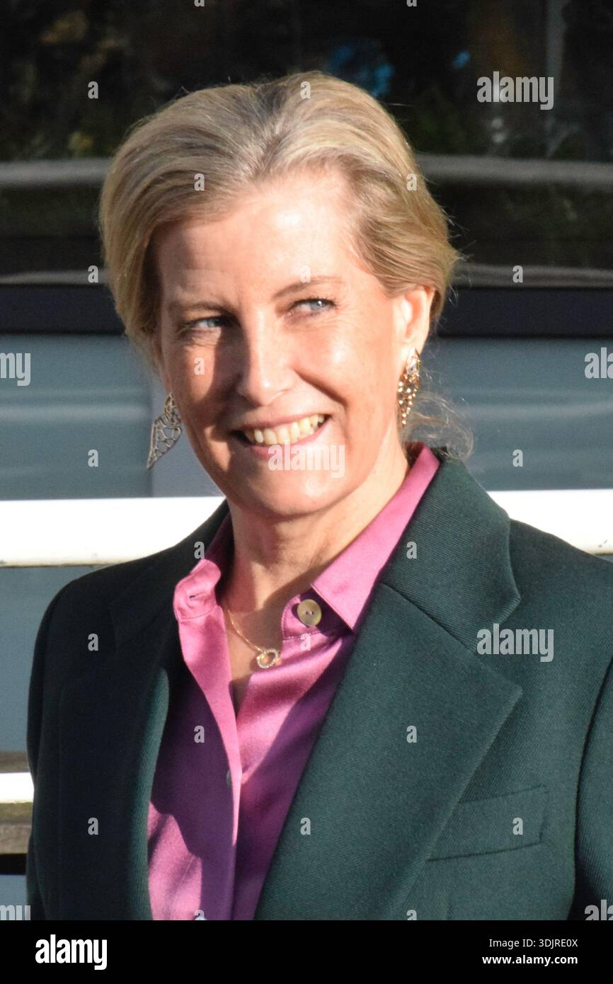 GUILFORD, SURREY, UK. Wednesday 28 January 2026. HRH The Duchess of ...