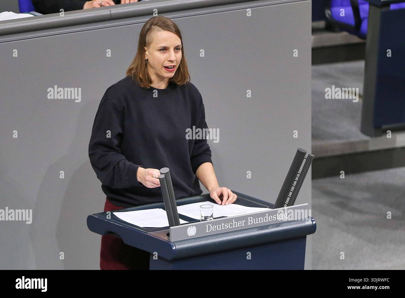 Berlin, Deutschland, 28.01.2026: Deutscher Bundestag: 55 ...