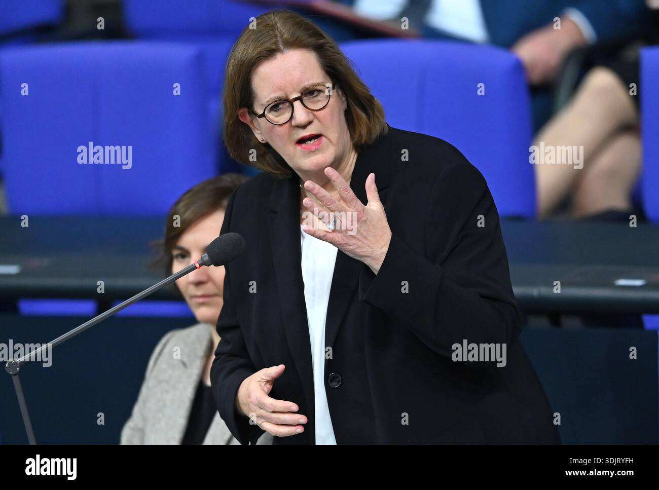 28 January 2026, Berlin: Kerstin Griese (SPD), Parliamentary State ...