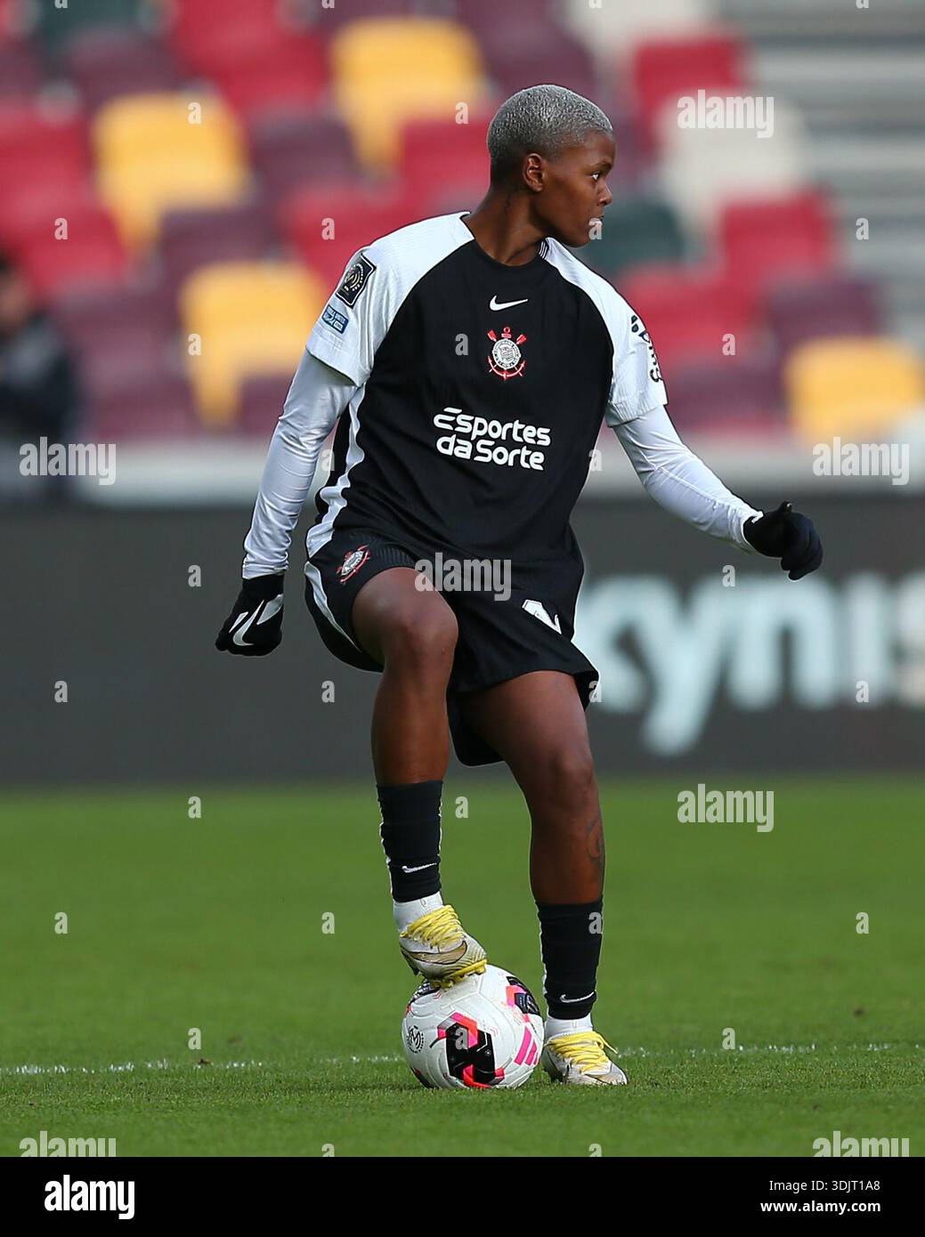 London, England, January 28 2026: Jhonson Borges (40 SC Corinthians ...
