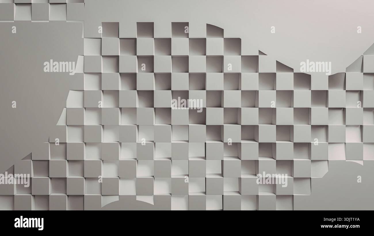 A minimalist image featuring a wave-like formation composed of ...