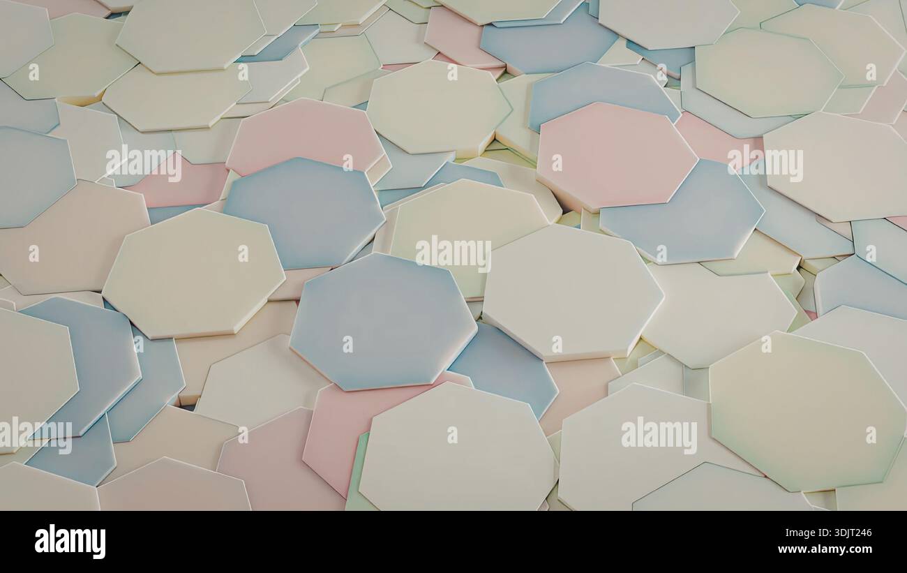 Intricate geometric shapes in shades of pink hi-res stock photography ...
