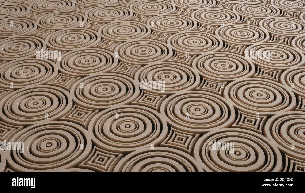 Layout features concentric circles hi-res stock photography and images ...