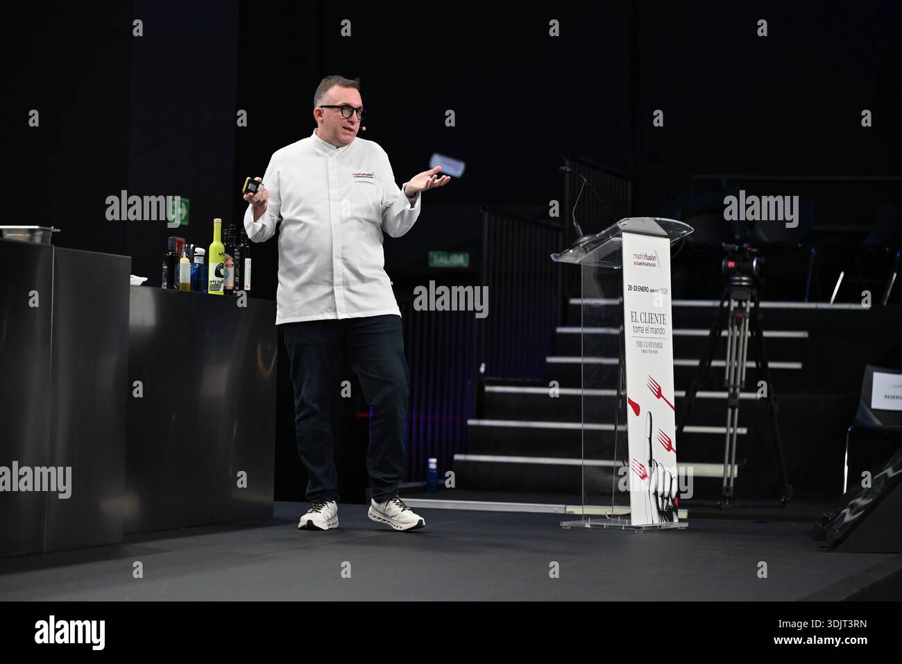 January 25, 2026, Madrid, Spain: Chef Chele GonzÃlez seen during the 31 ...