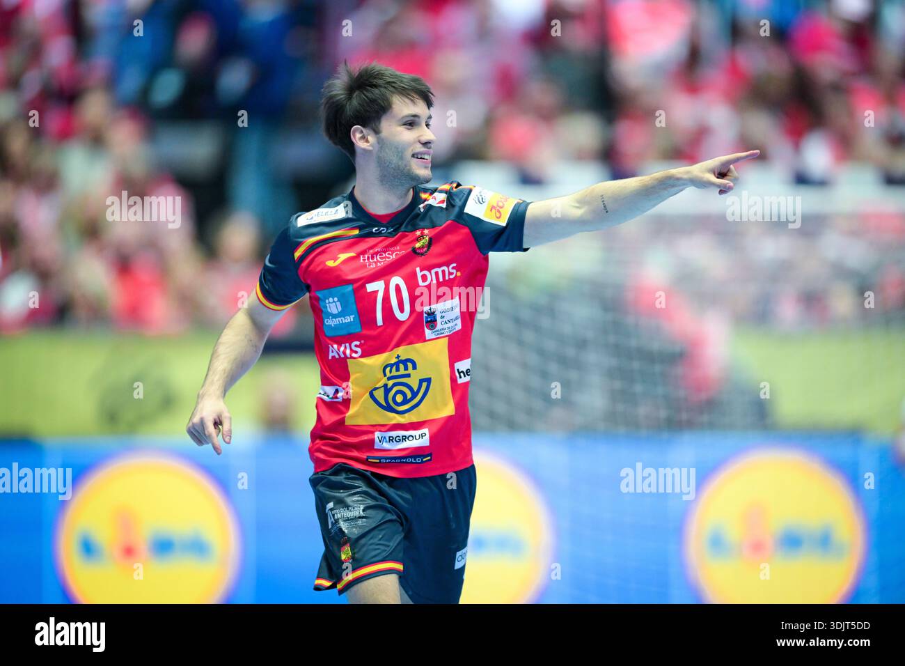 26 January 2026, Denmark, Herning: Handball: European Championship ...