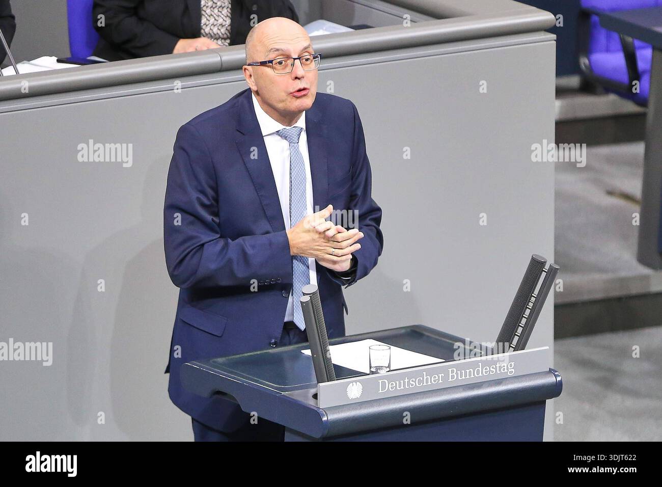 Berlin, Deutschland, 28.01.2026: Deutscher Bundestag: 55 ...