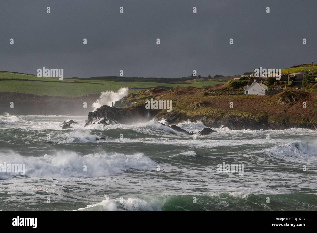 Owenahincha, West Cork, Ireland. 27th Jan, 2026. Storm Chandra has hit ...