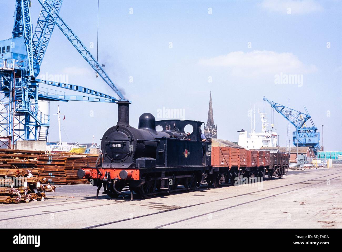 Midland Railway 1377 Class, British Railways Class 1F 0-6-0T depicting ...