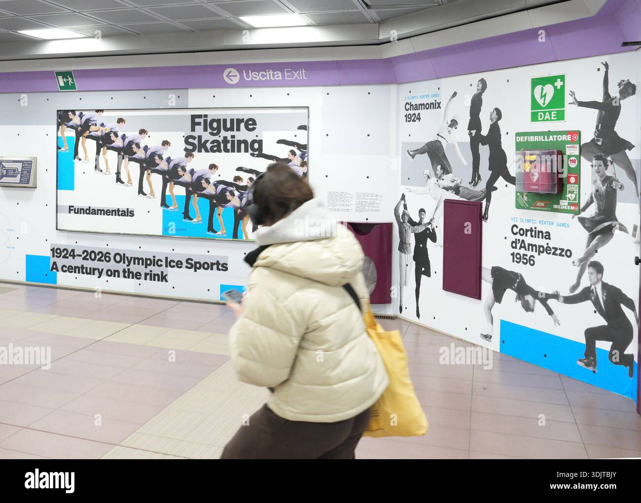 Milan, Fundamentals for the Olympic Games Exhibition Milan Cortina 2026 ...
