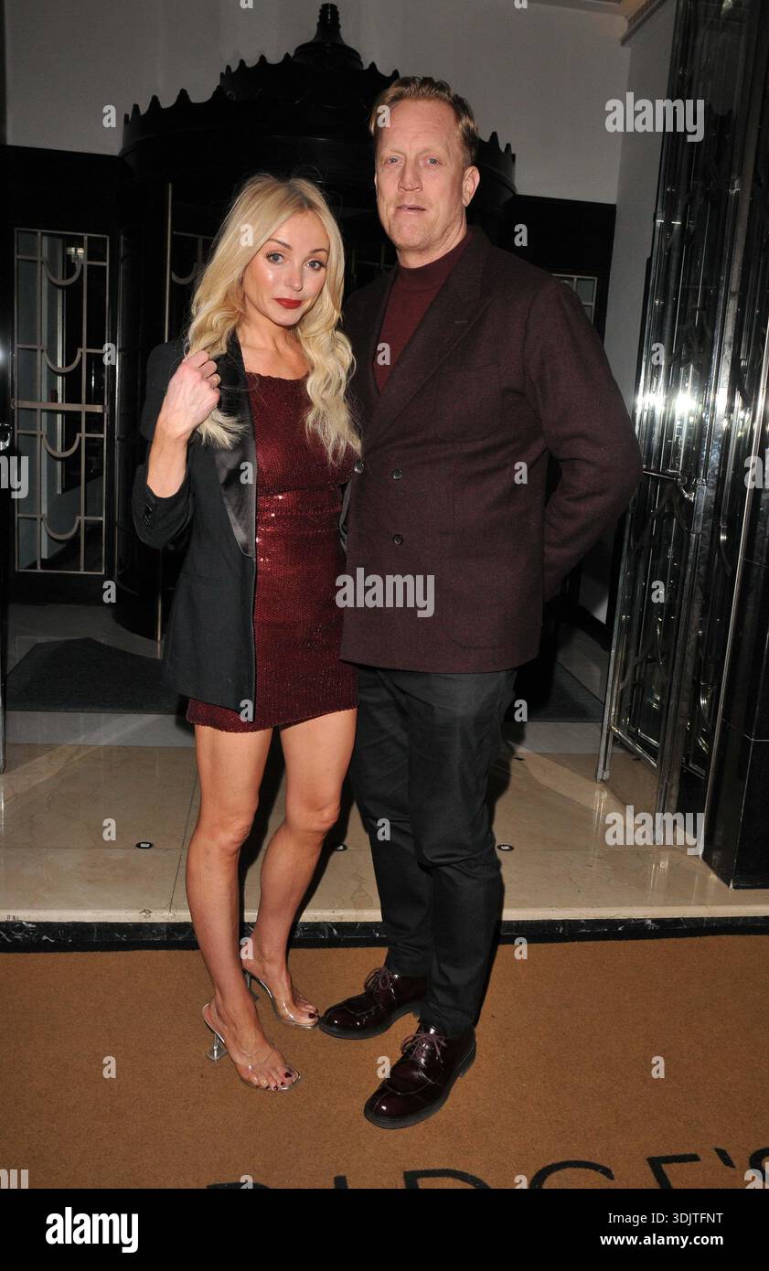 Helen George and Dan Innes at The Radio Times Covers Party 2026 ...