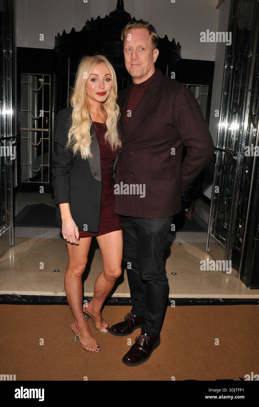 Helen George and Dan Innes at The Radio Times Covers Party 2026 ...